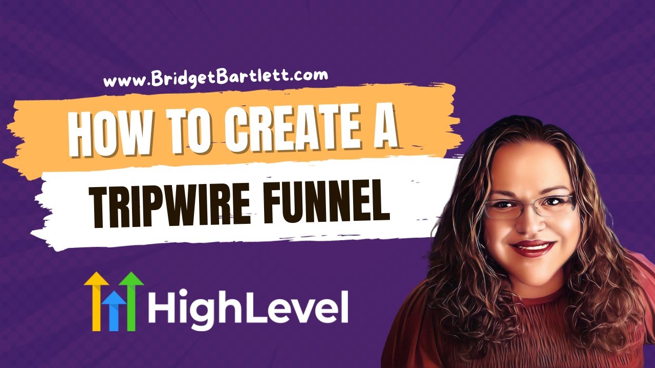 How to create a Trip Wire Funnel in High Level | Part 1 - YouTube
