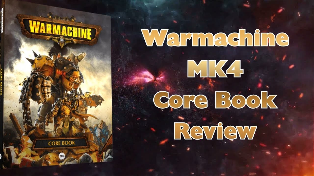 Warmachine Core Book by @Steamforged | What's in it, What's not, and is ...