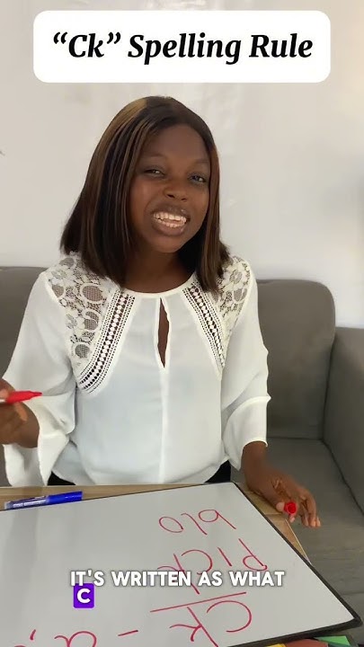 How to teach Spelling Rule “CK”#spellingrules#shorts - YouTube