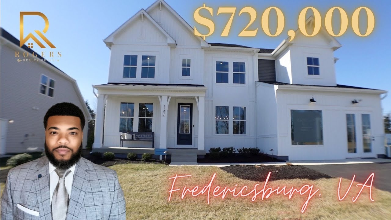 Inside a $720,000+ Luxury New Home Fredericksburg VA KHovnanian Hazel ...