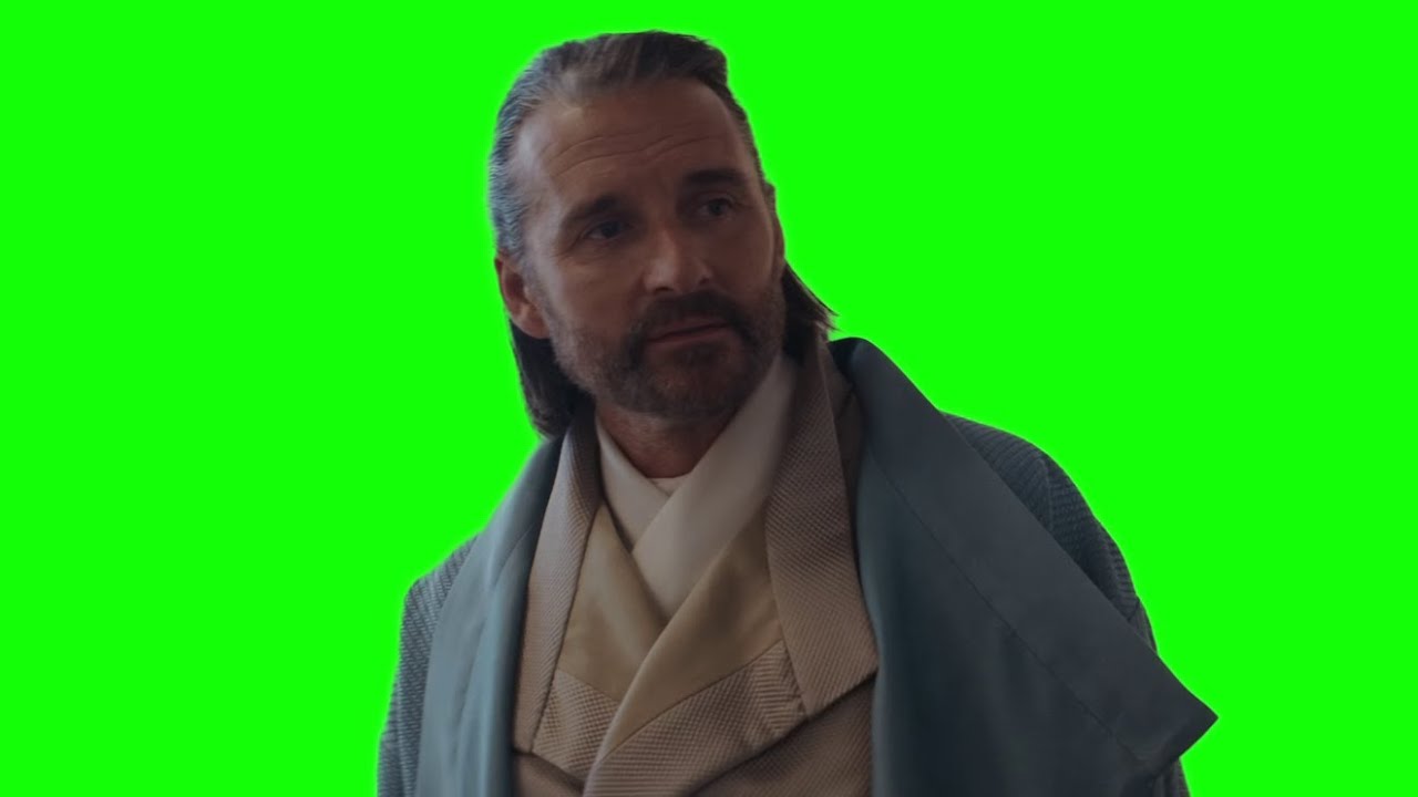 Perrin Fertha "must everything be boring and sad?" Andor green screen ...