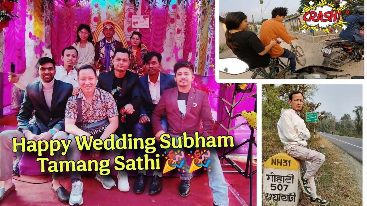 Subham Tamang's Wedding; Congratulations sathi 🎉🎉 - YouTube