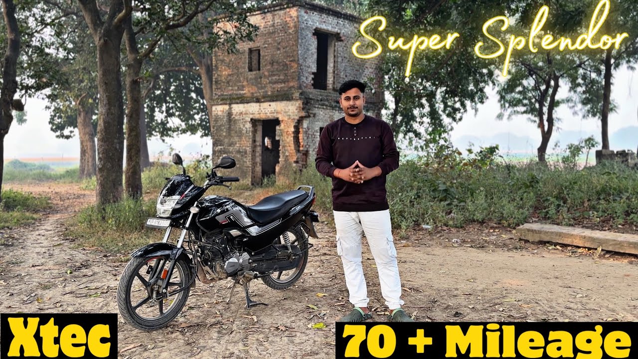 Super Splendor Xtec 2024 | 70 का माइलेज !! | #Hero #bikes #2024 # ...