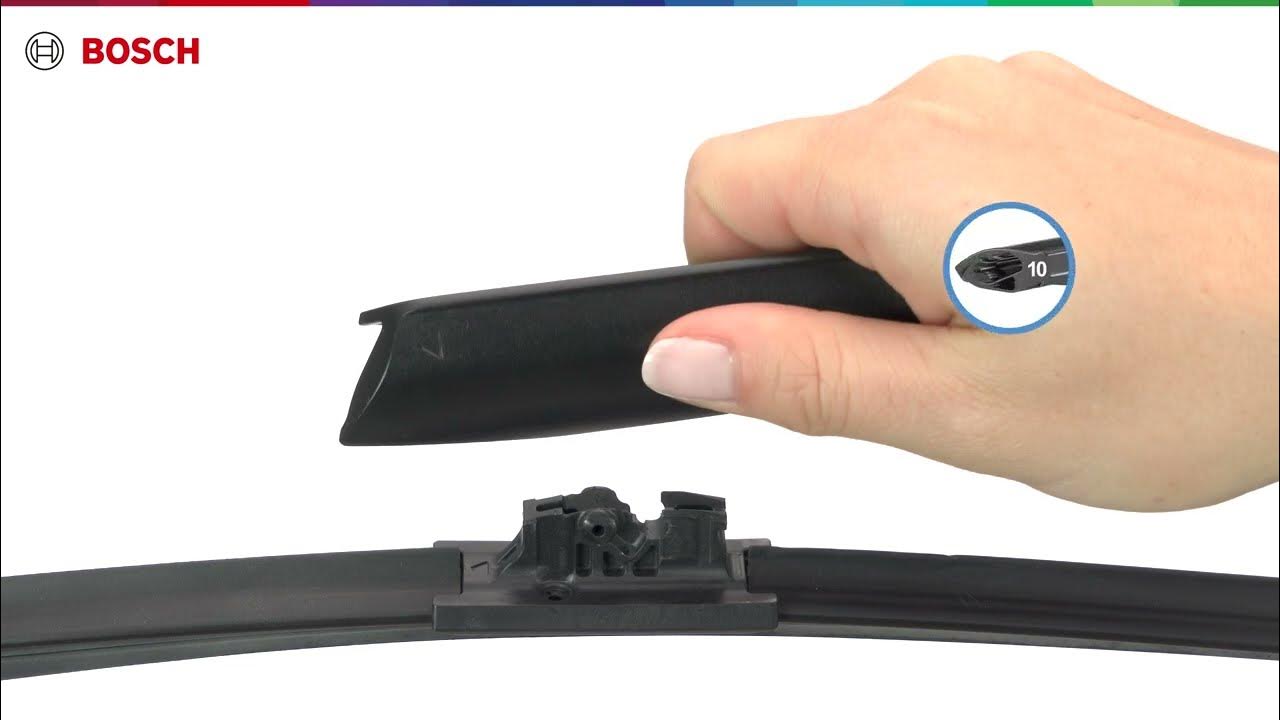 Aero Clip Connection - How to Install Bosch ICON Extension Wiper Blades - YouTube