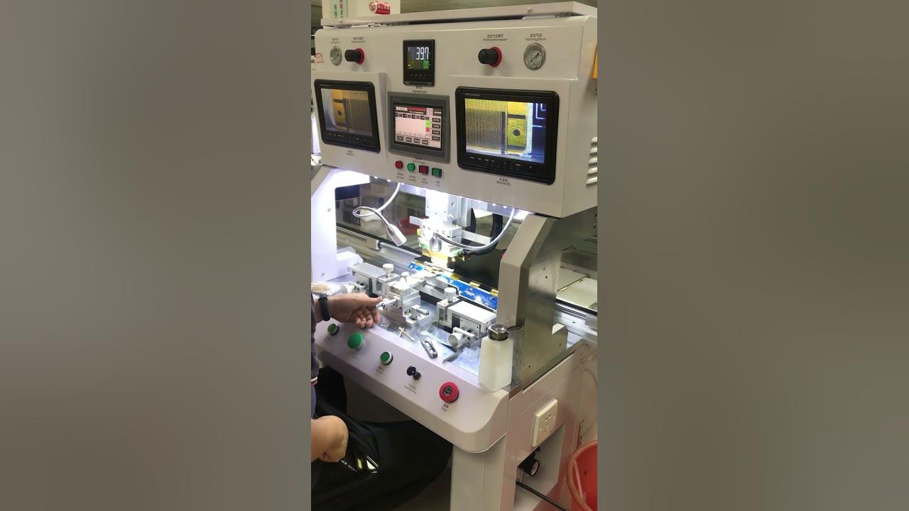 Full Video Manual: Bonding COF ic on OC PCB and Glass | COF ACF Bonding ...