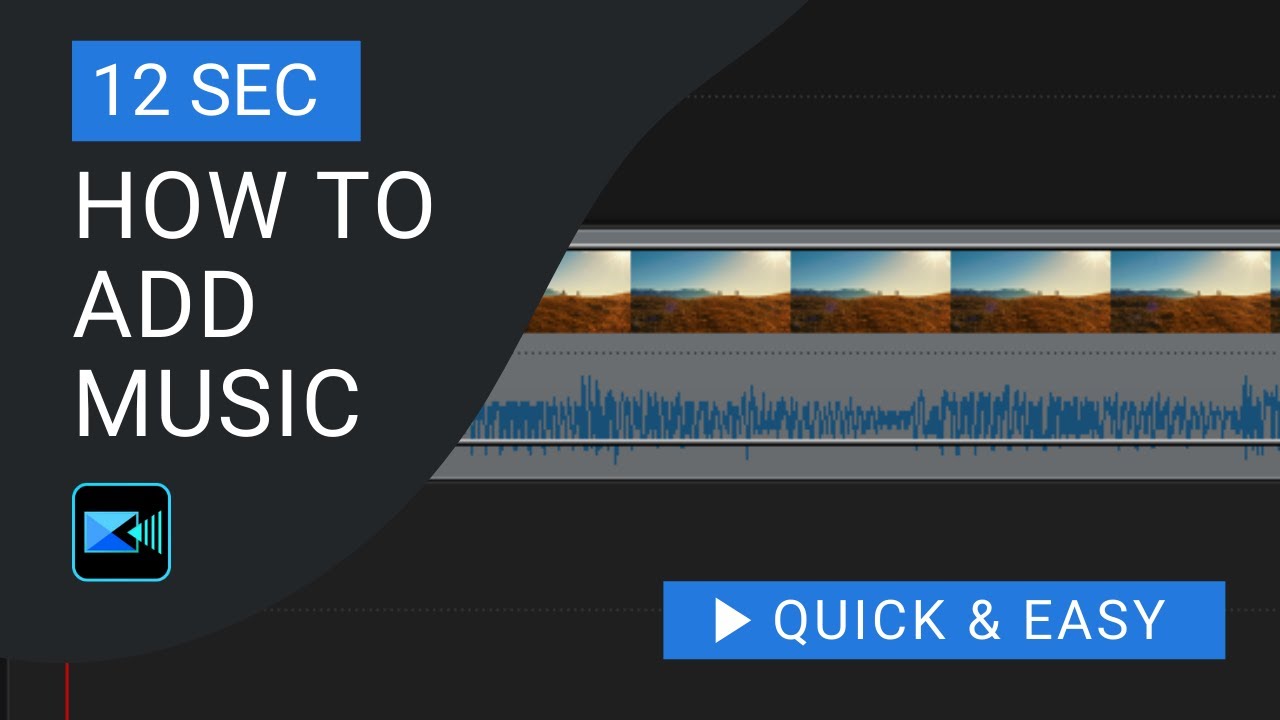 How To Add Music In PowerDirector - YouTube