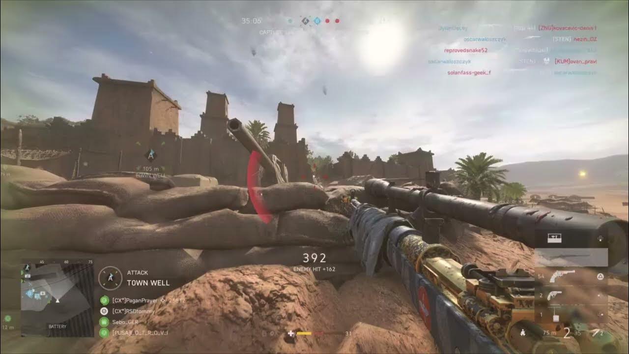 Battlefield 5 - sniper clips - YouTube