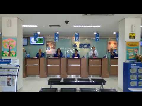 TELLER BANK BCA KCU BCA TAMAN DUTAMAS - YouTube