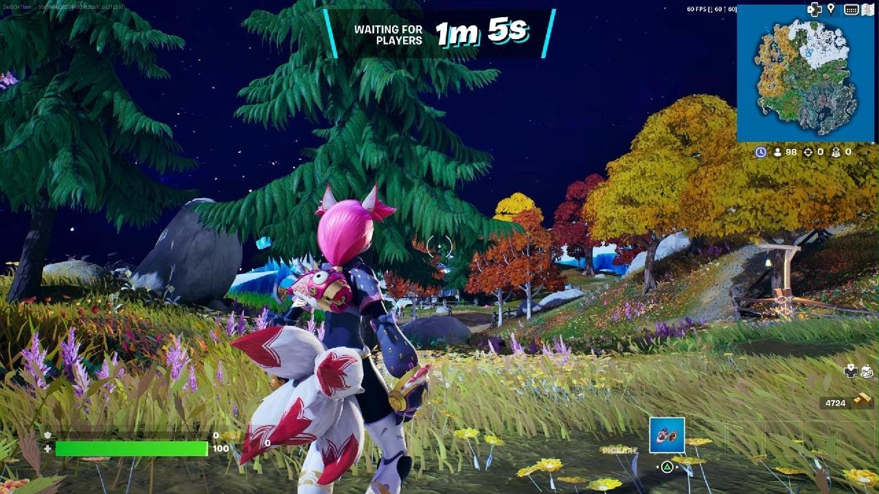 Kimiko Five Tails Gameplay Fortnite Youtube