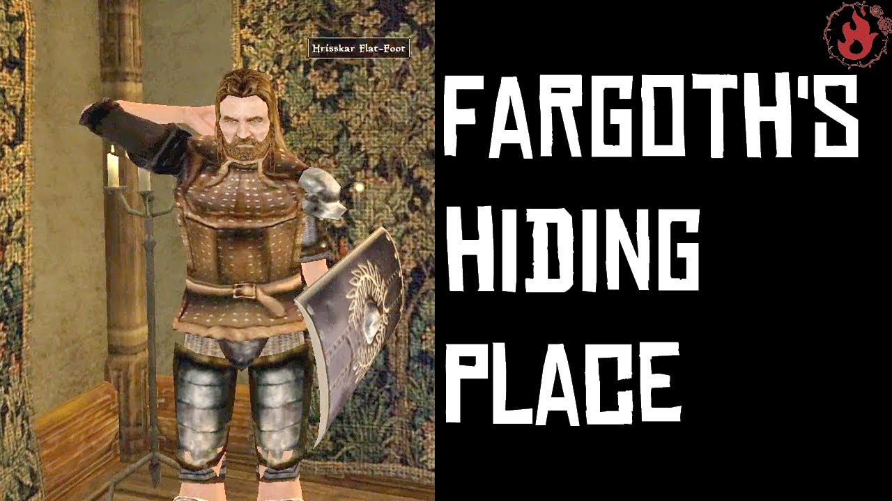 Fargoth's Hiding Place - Side Quest Walkthrough (TES III Morrowind ...