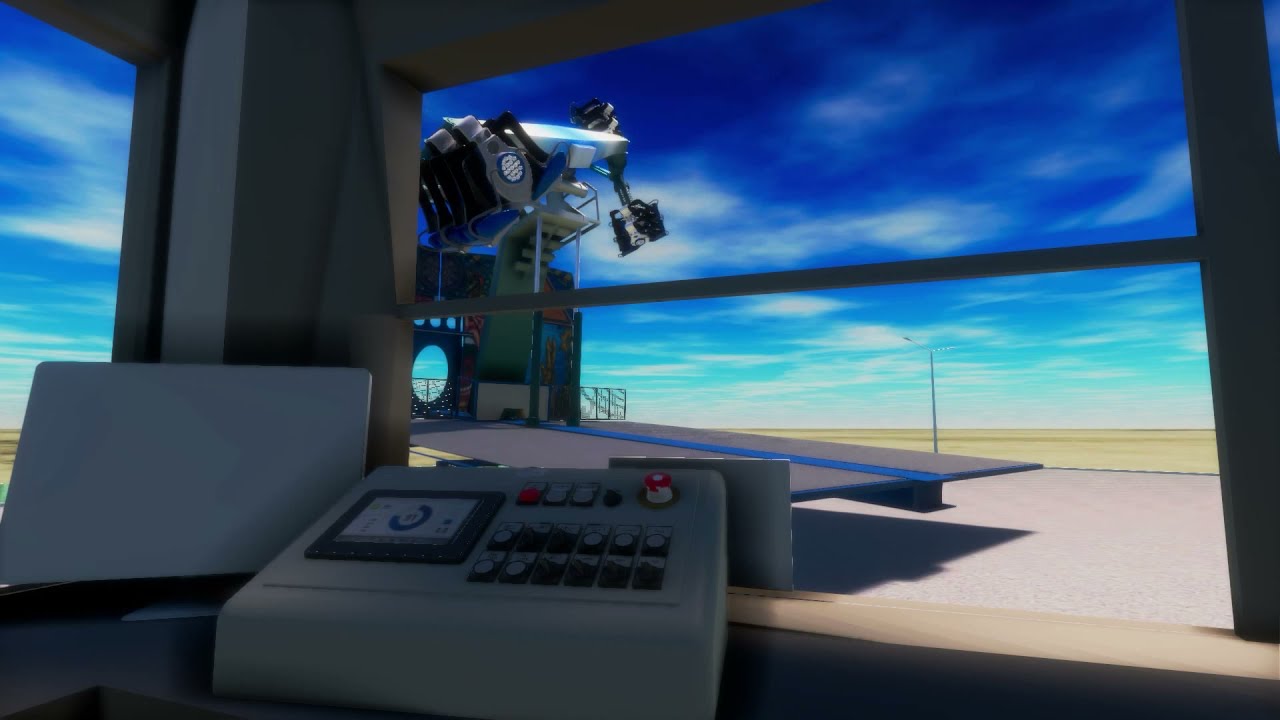 VRides // Dance Mix (X-Drive) Operator view - YouTube