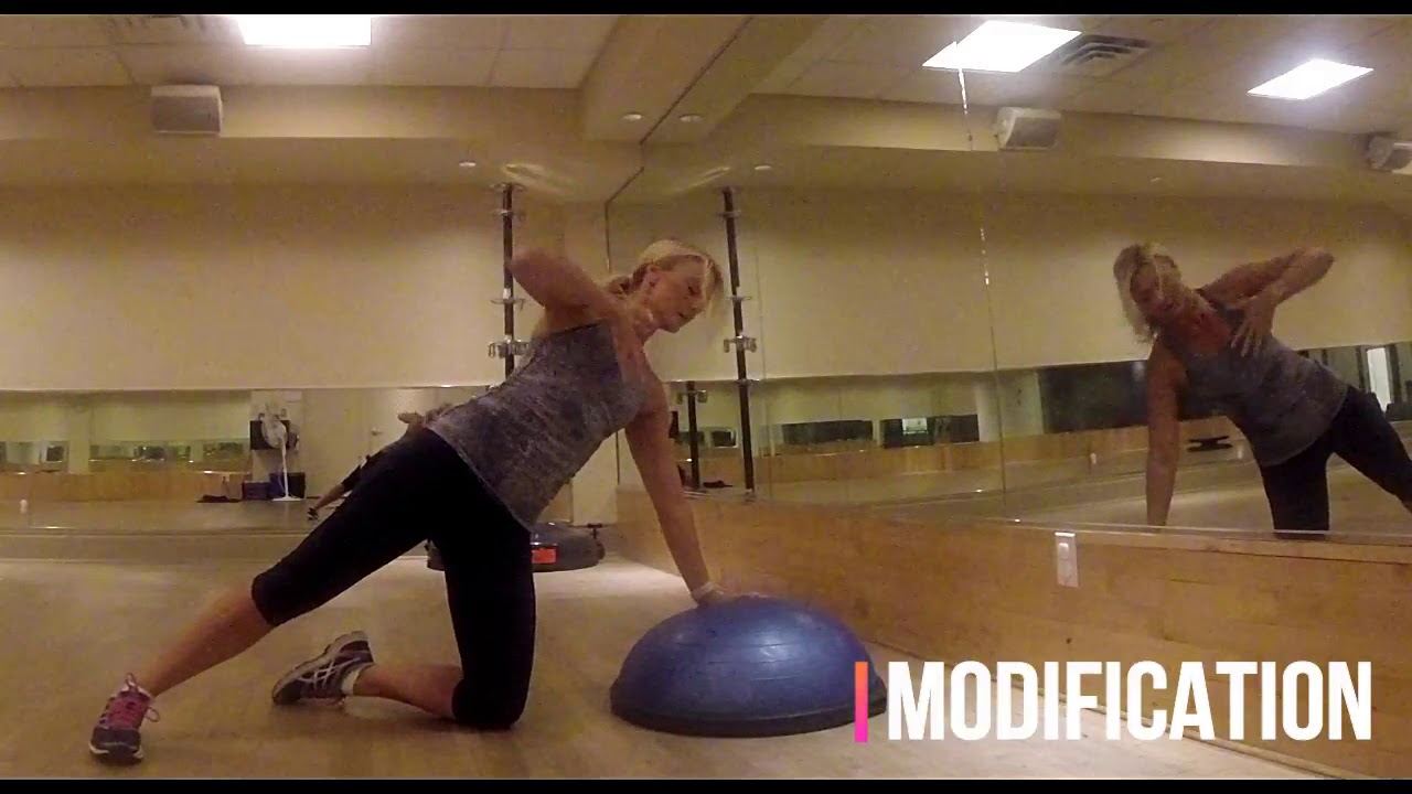 Bosu Ball Cardio Core - YouTube