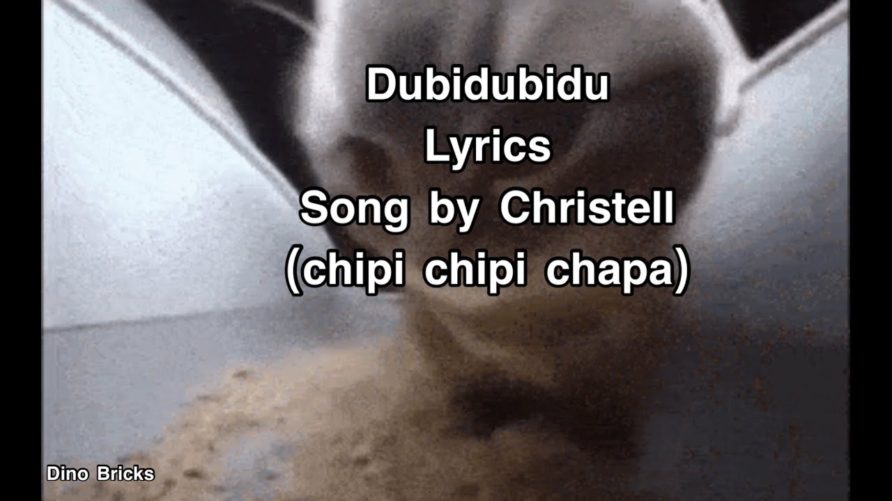 Chipi Chipi Chapa Song By Christell Lyrics video - YouTube