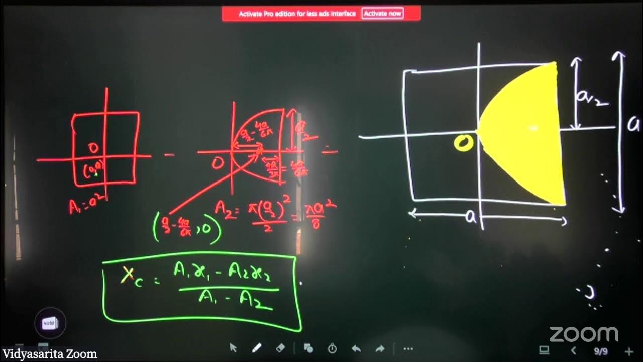 Centre of mass || L-05 || 20-12-24 | Amar Sharma sir || Physics 11th B7 ...