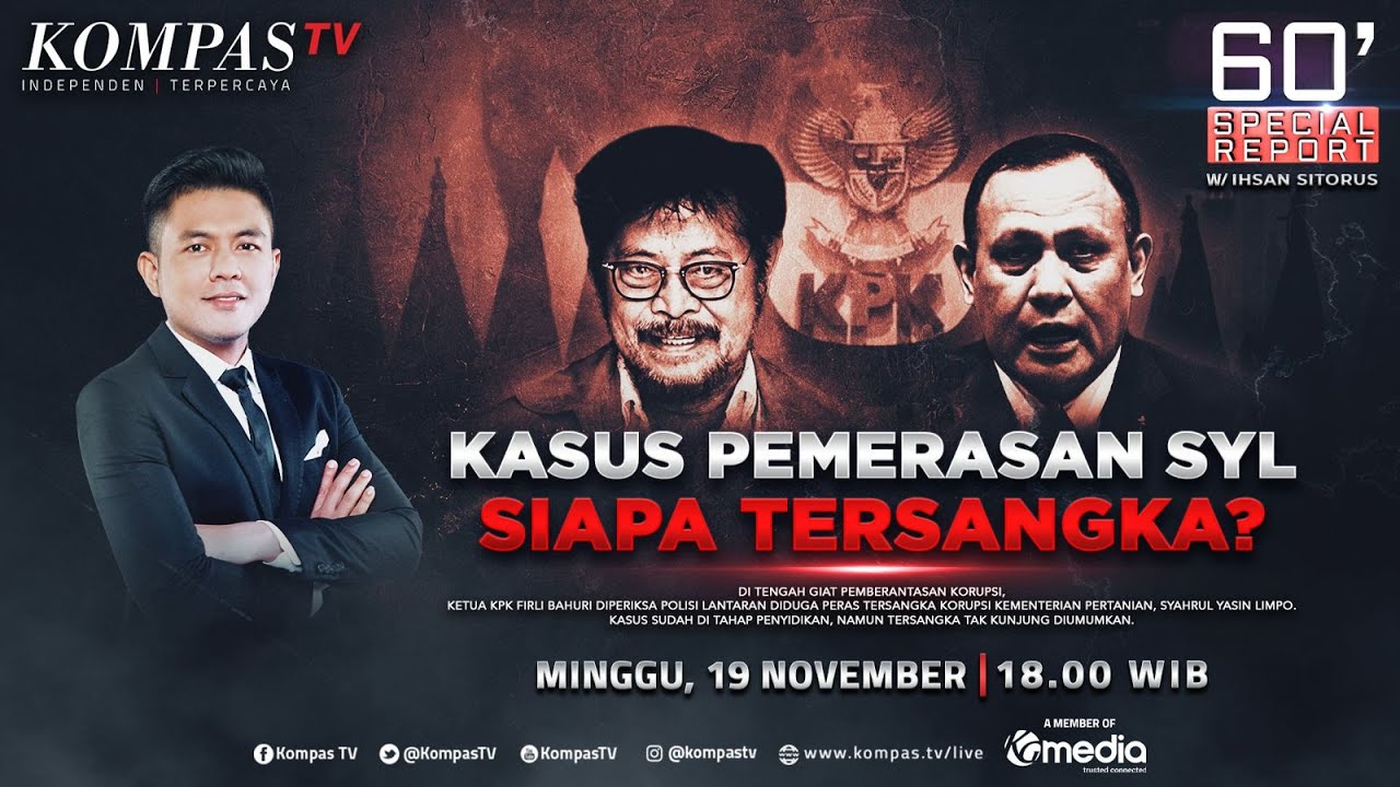 LIVE - Kasus Pemerasan SYL, Siapa Tersangka? | SPECIAL REPORT - YouTube