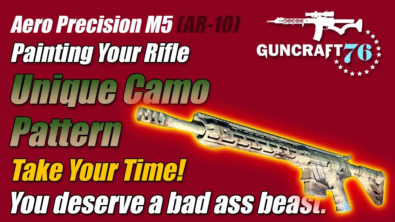 AR-10 Rifle Paint How-To: Learn to paint your rifle the right way ...