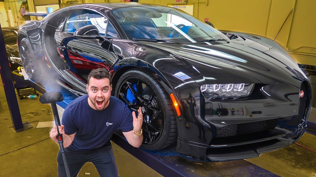 WRAPPING A $4.2 MILLION BUGATTI CHIRON! - YouTube