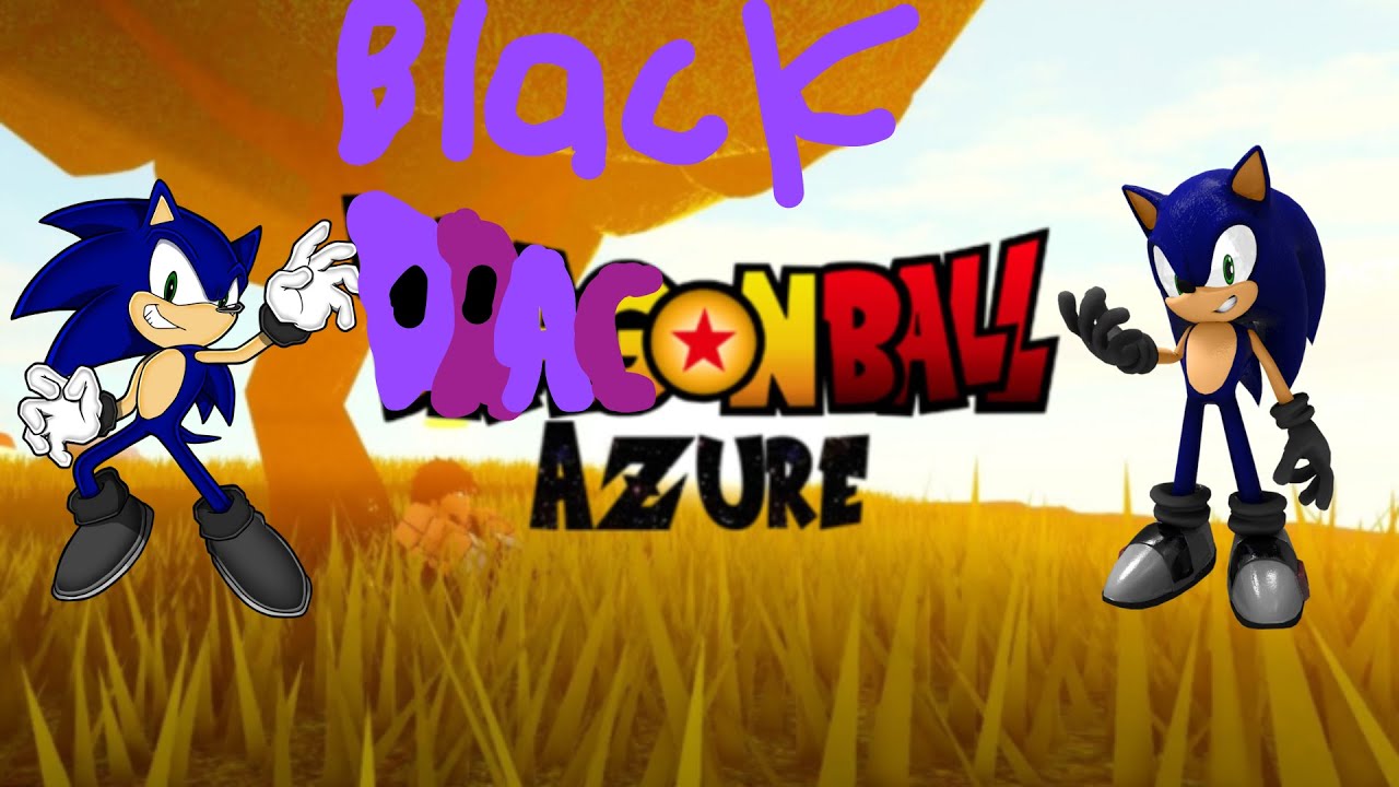 How To make black sonic in dragon ball azure - YouTube