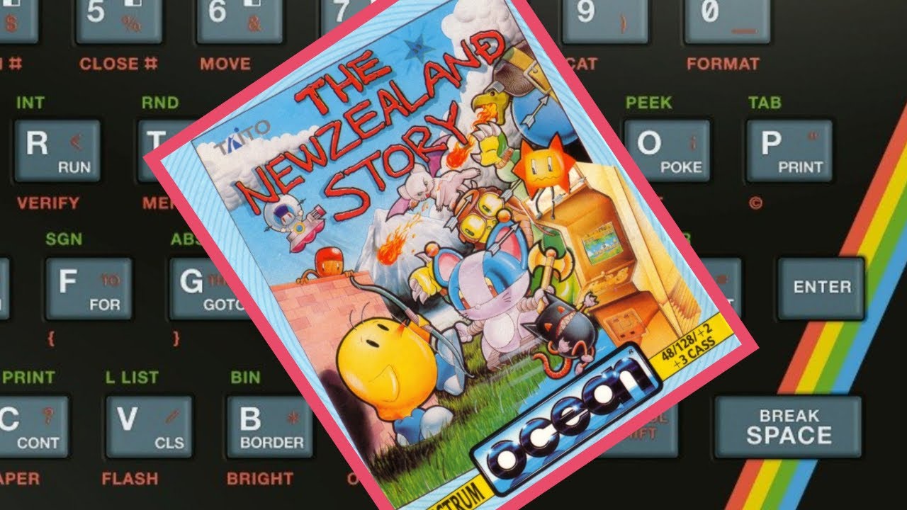 THE NEW ZEALAND STORY - ZX Spectrum - Ocean - El Kiwi Plataformero de ...