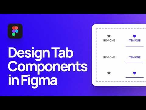 How to Design Tab Components in Figma | Material Design Tabs Component Tutorial - YouTube