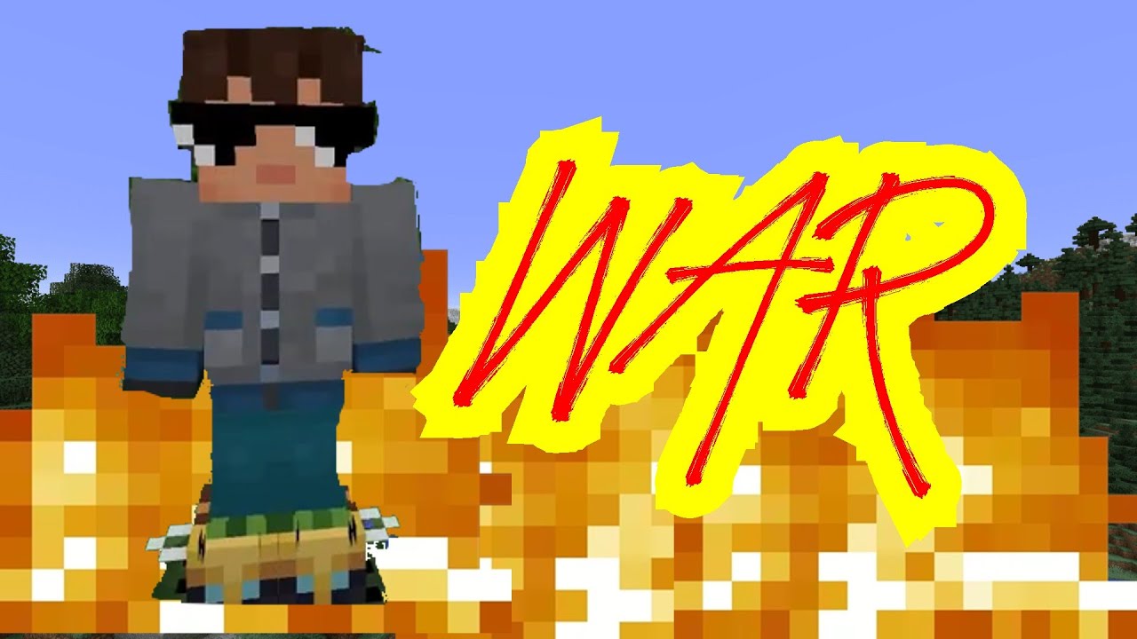 So me and My Friends had a War in Minecraft - YouTube