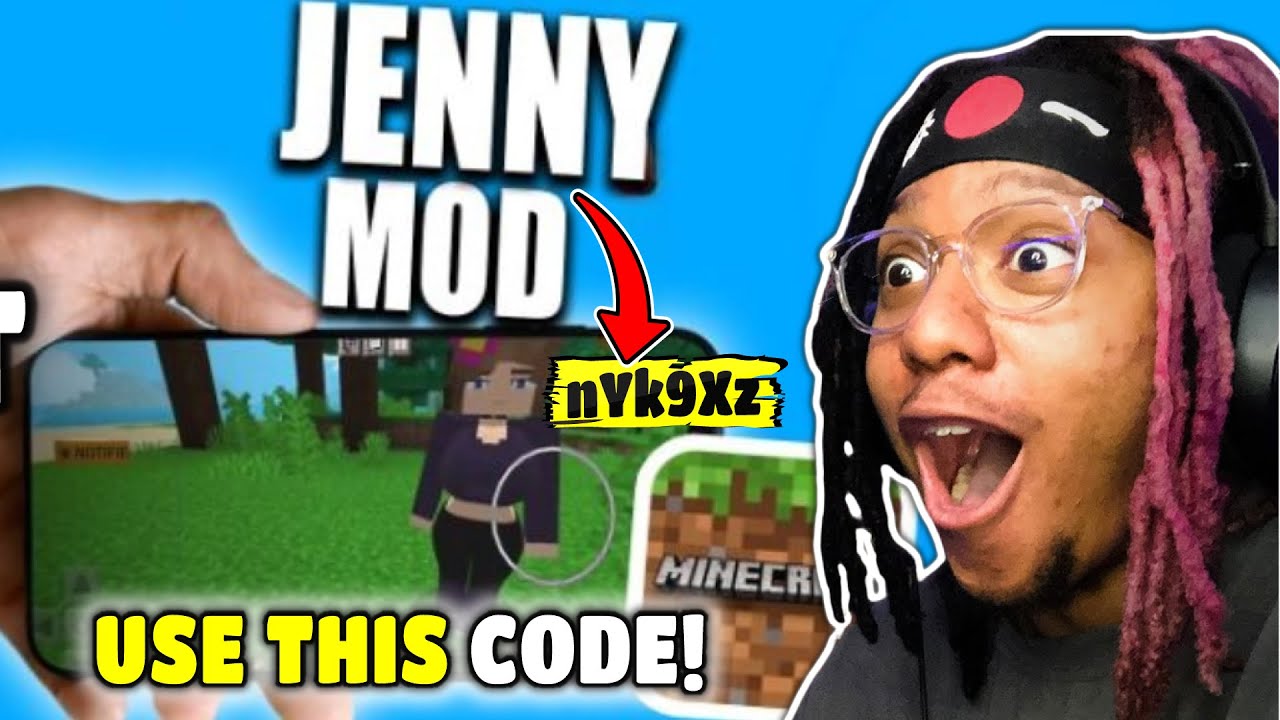 How to Download & Setup Jenny Mod MCPE iOS iPhone iPad & Android (EASY ...