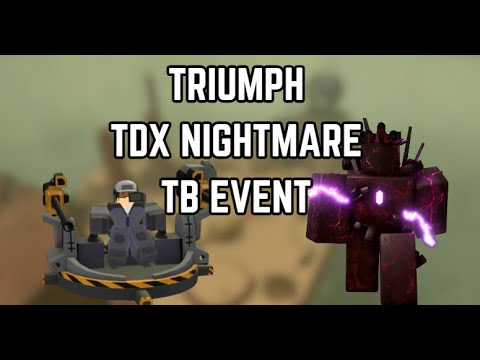 DUO TRIUMPH TDX NIGHTMARE TB EVENT! - YouTube