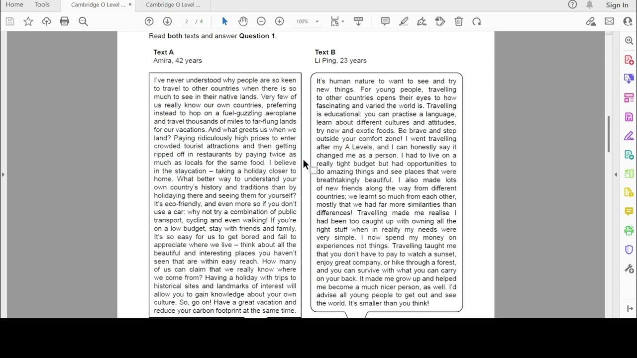 Understanding the marking criteria - Paper 2 Writing - Part 1 ...