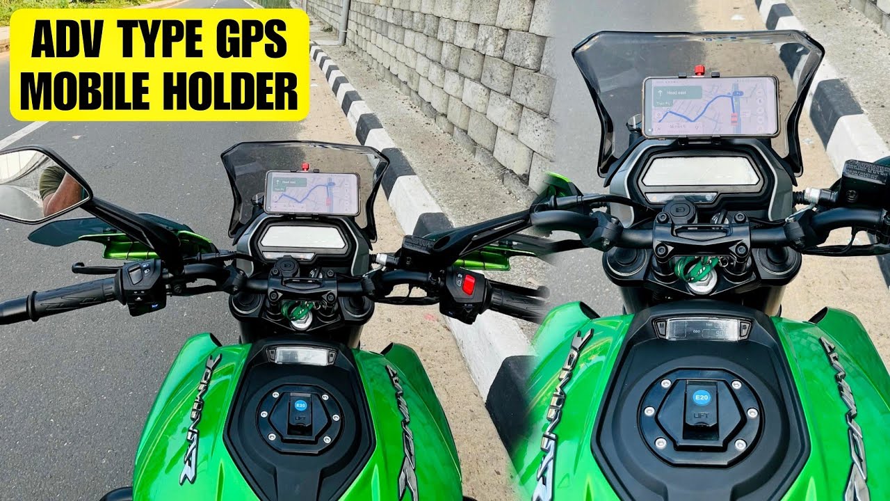DOMINAR 400 BS6 ADV TYPE MOBILE HOLDER | ADV TYPE GPS MOBILE HOLDER ...