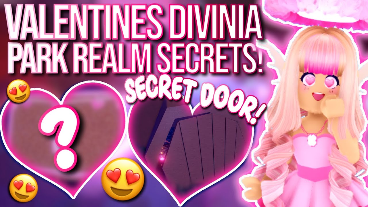 SUPER COOL VALENTINES DIVINIA PARK SECRETS AND FACTS! ROBLOX Royale ...