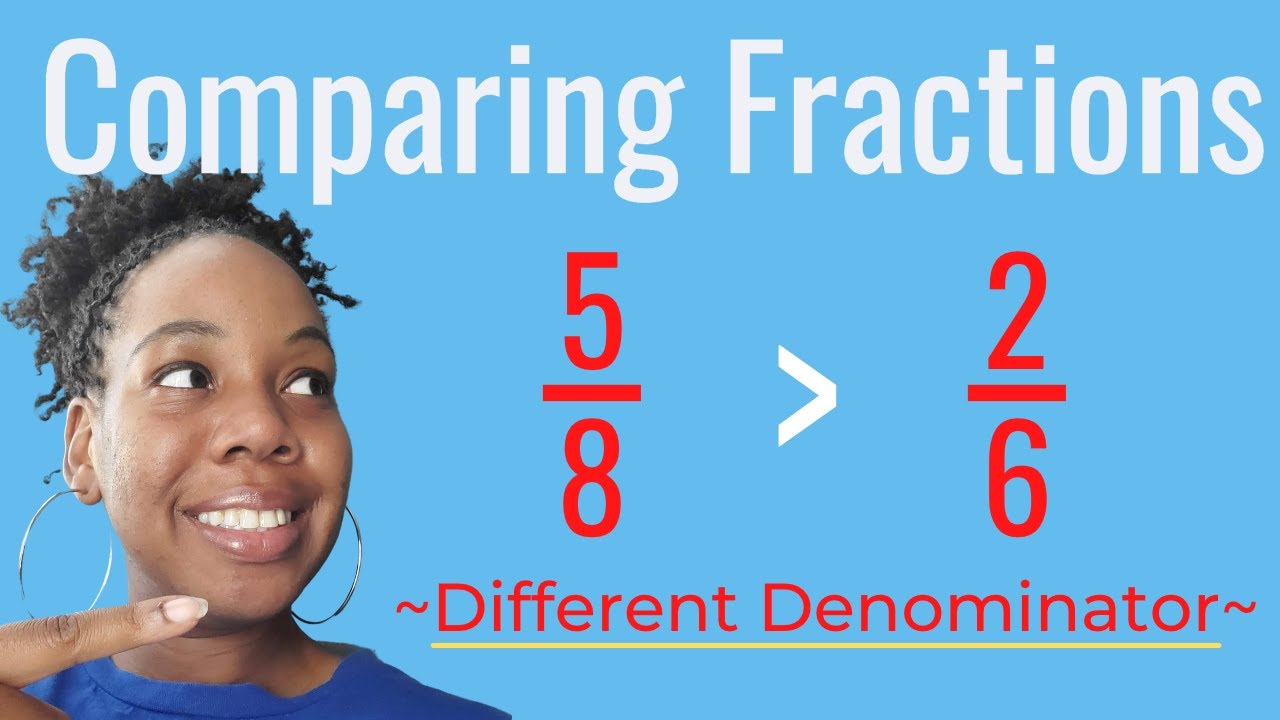 Compare Fractions with Different Denominators | Teach Elementary Math ...