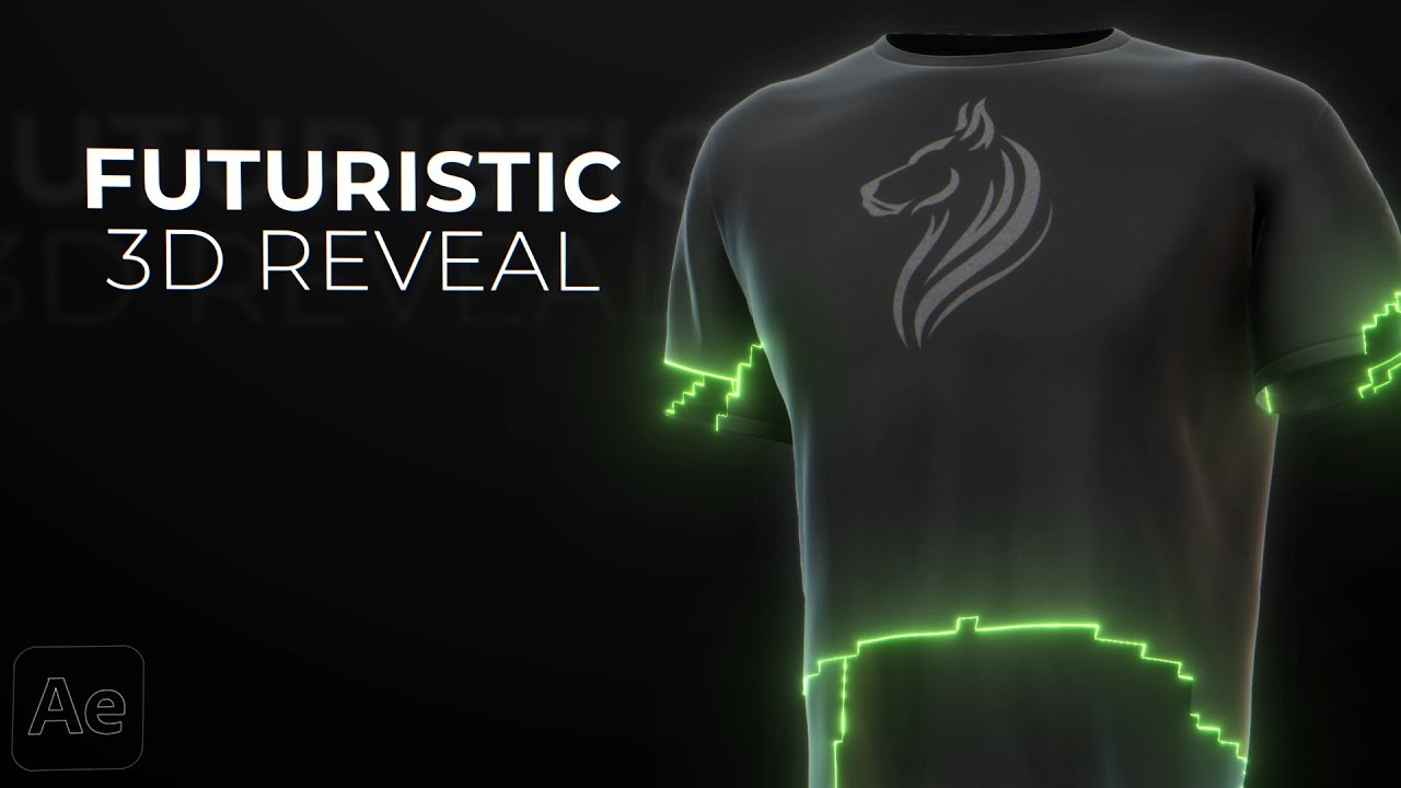 Create a Futuristic 3D Scan Reveal In After Effects - YouTube