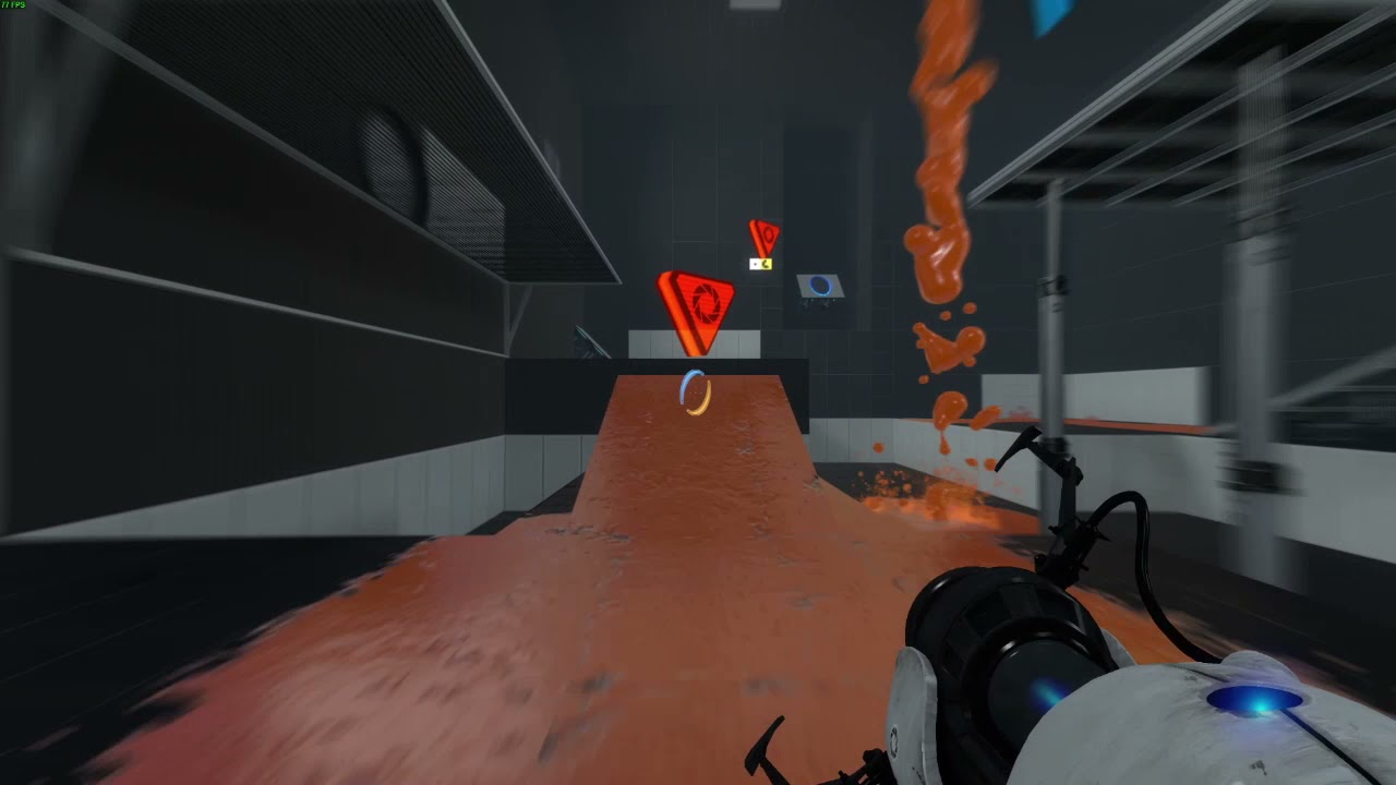 Scrapped Portal 2 Test Element - YouTube
