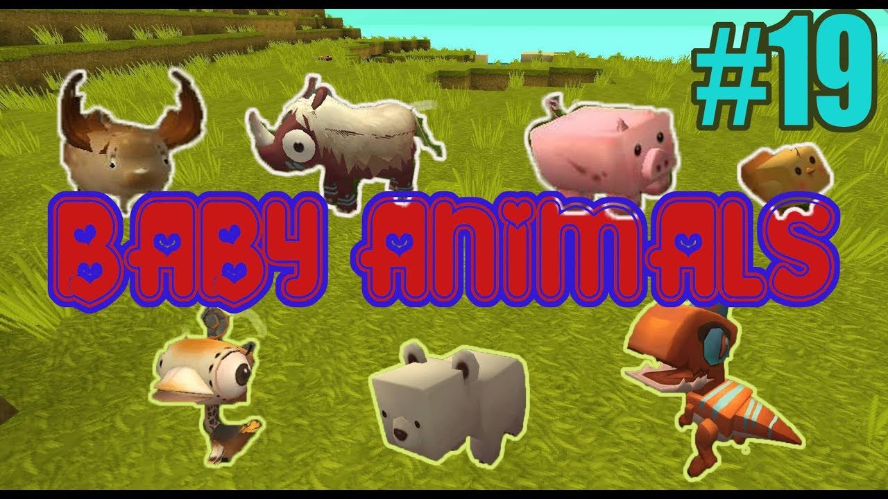 Mini World: Block Art Surivival - How To Breeding Baby Animals |Attract ...