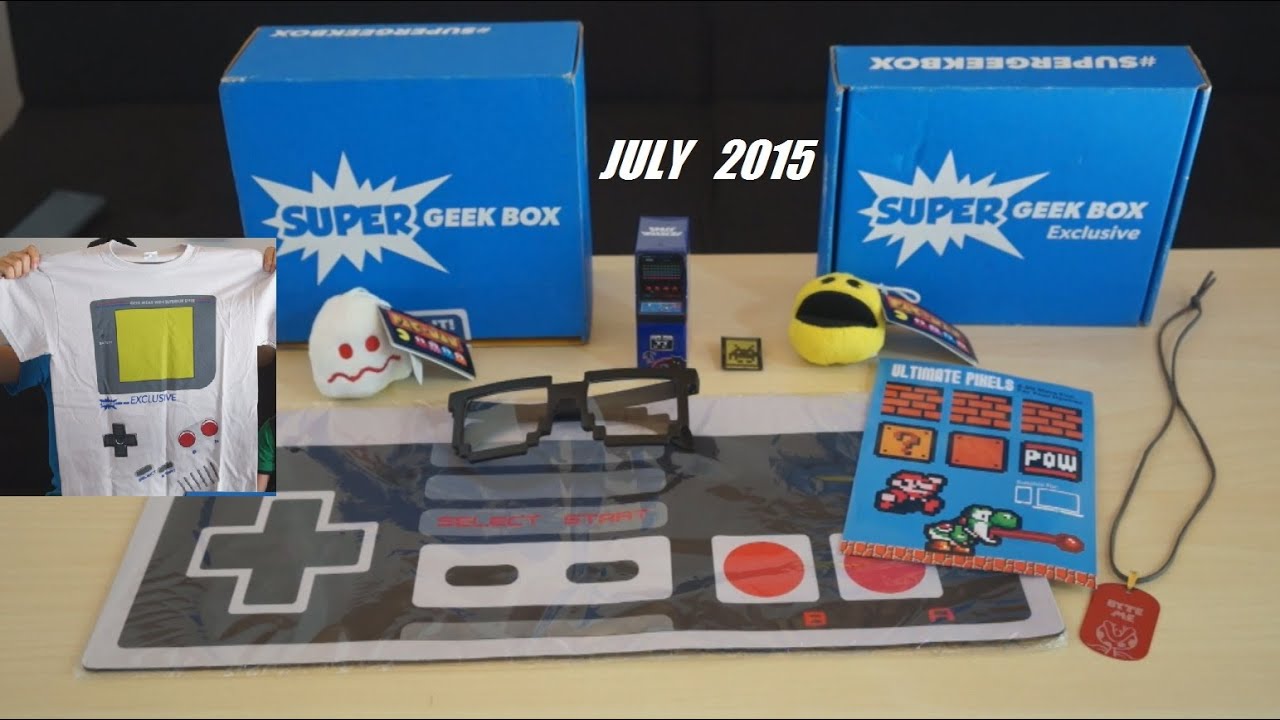 Super Geek Box: New Mystery Unboxing Series - YouTube