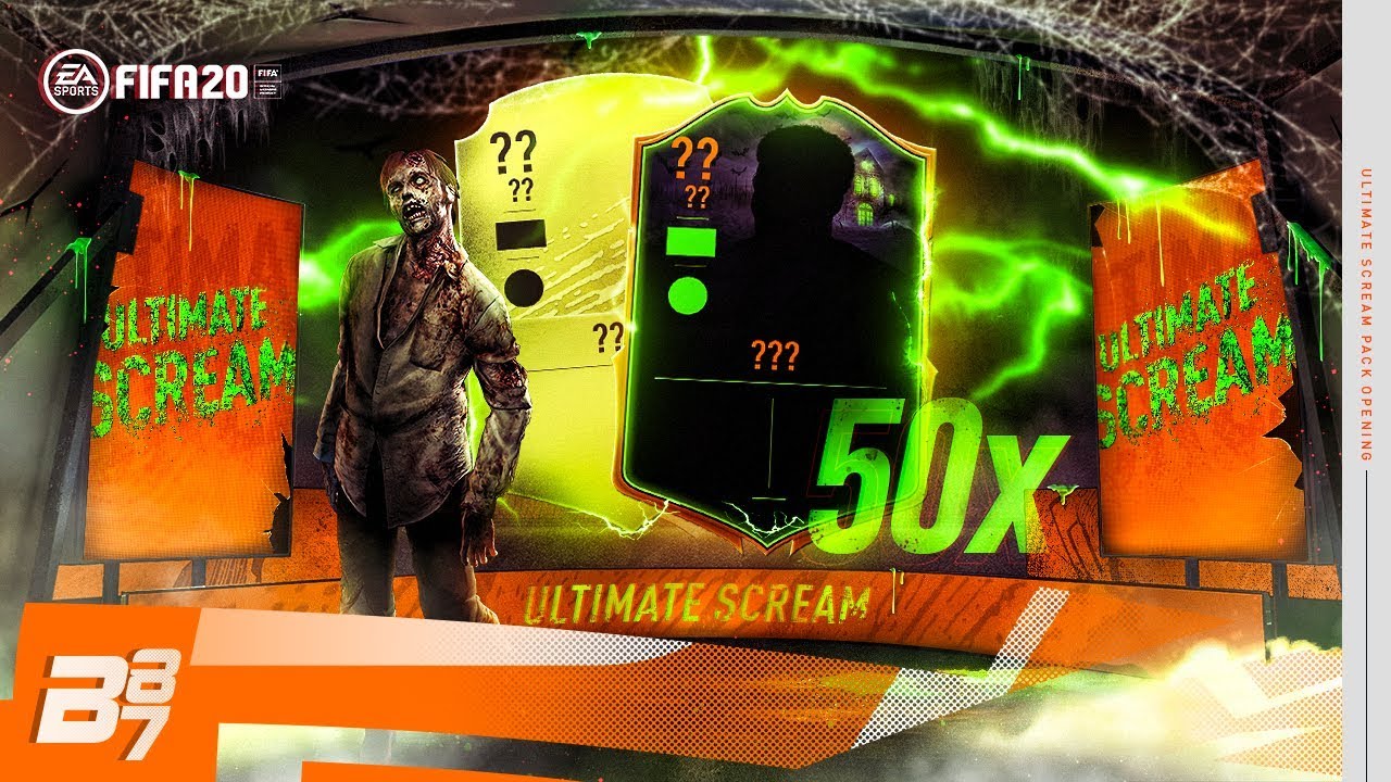 WE PACK A SICK ULTIMATE SCREAM CARD! 50 2 PLAYER PACKS! | FIFA 20 ...