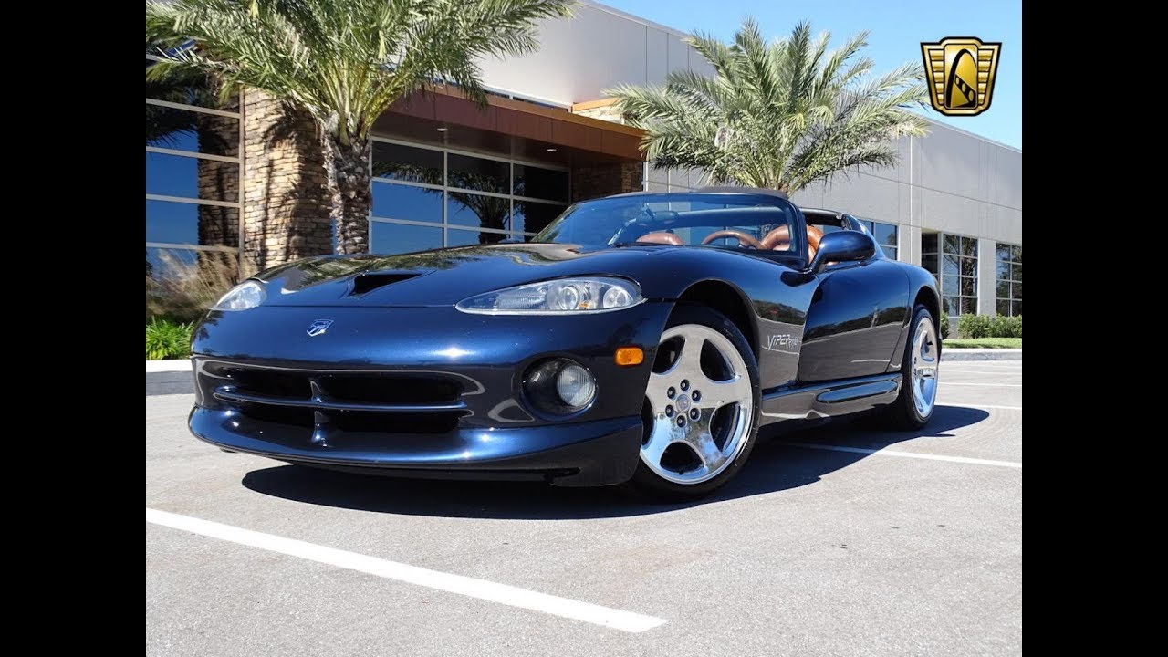 2001 Dodge Viper RT/10 Gateway Orlando #1072 - YouTube