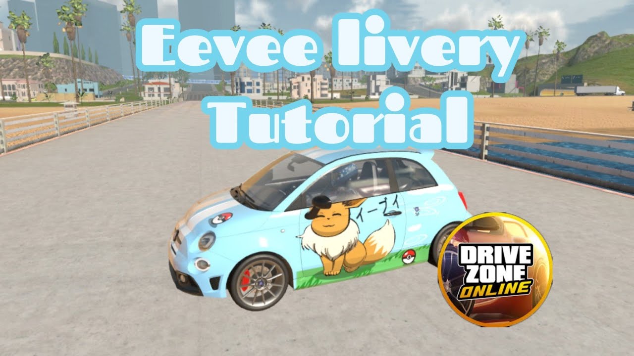 Eevee livery tutorial |Drive Zone Online| - YouTube