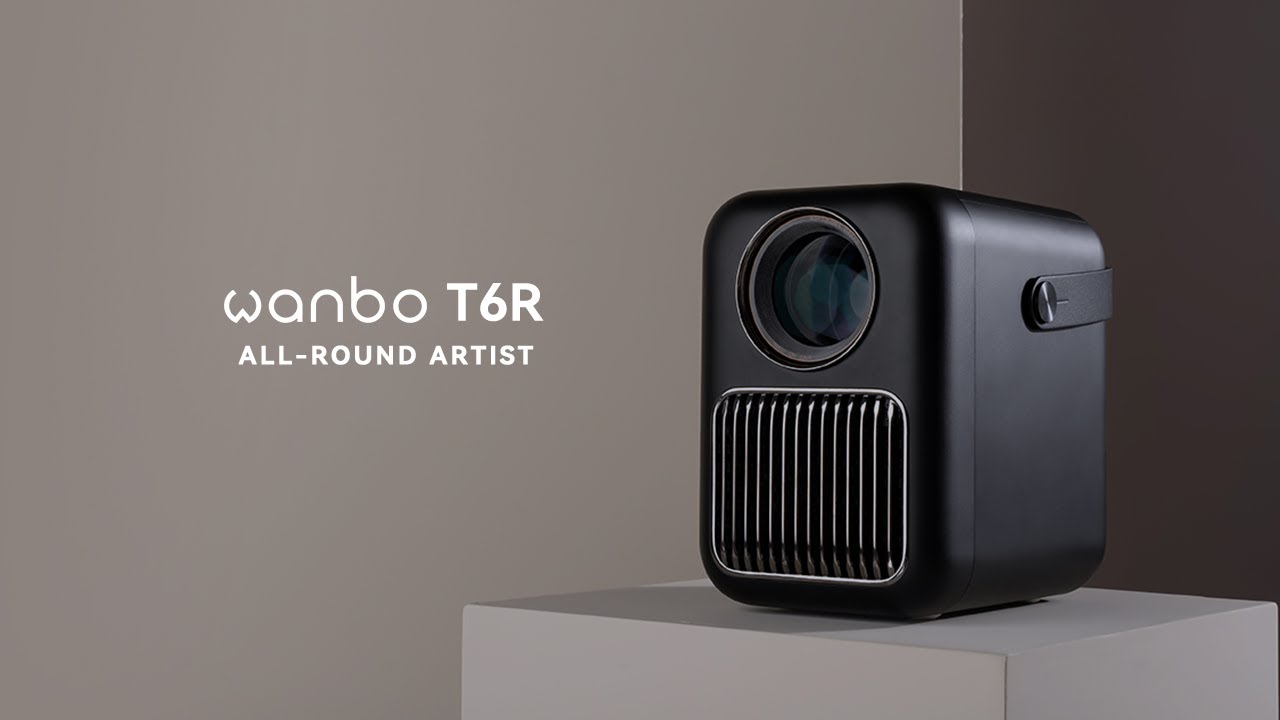 Wanbo projector T6R Max - YouTube