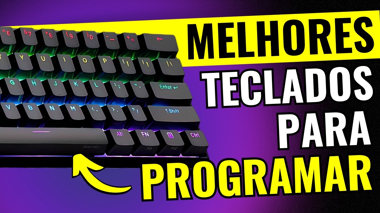 TOP 5 MELHORES TECLADOS para PROGRAMAR (CUSTO BENEFÍCIO!) - YouTube