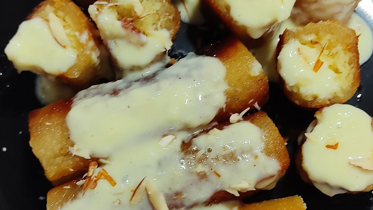 shahi rolls easy & tasty sweet 🥰😋coconut recipe (nariyal) - YouTube