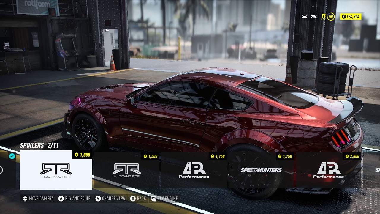 NFS heat: Ford Mustang GT 15 Customization - YouTube