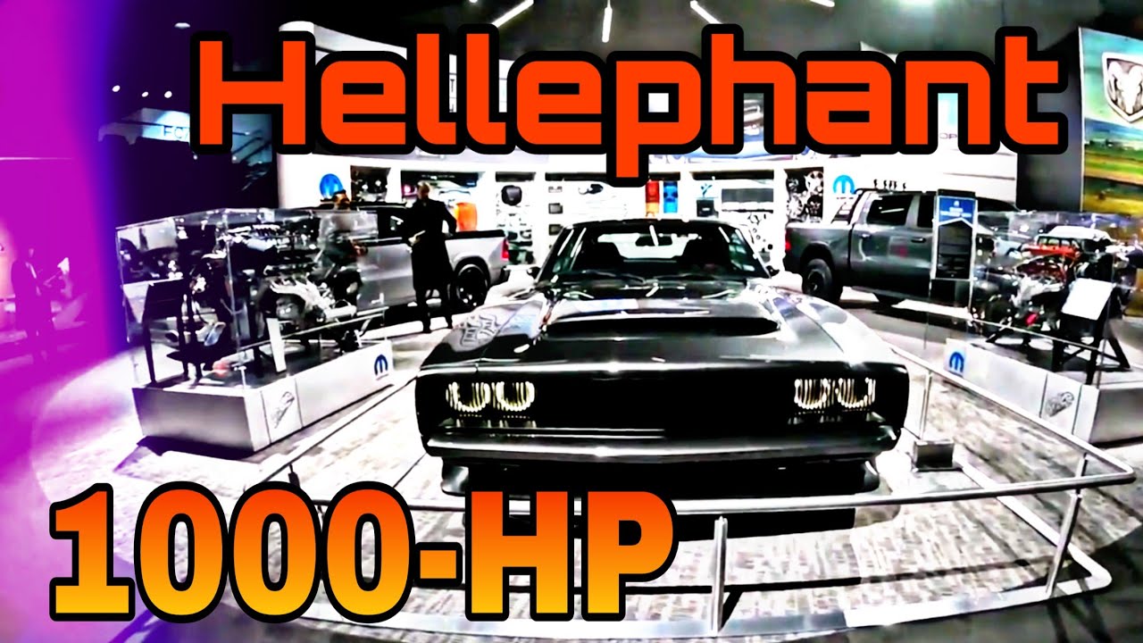 "1968 Dodge Charger" Hellephant 426 Hemi | Detroit Auto Show - YouTube