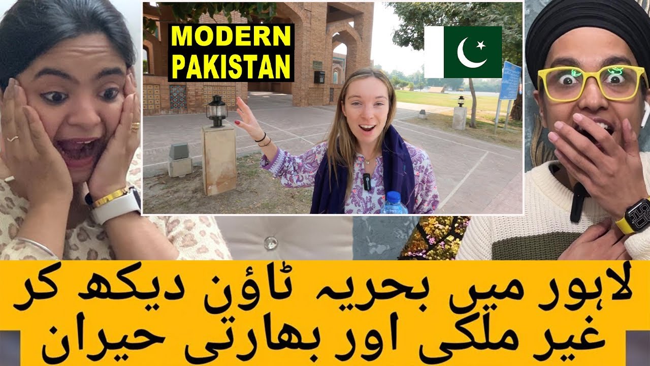 Foreigners Exploring Modern Pakistan Bahria Town - YouTube