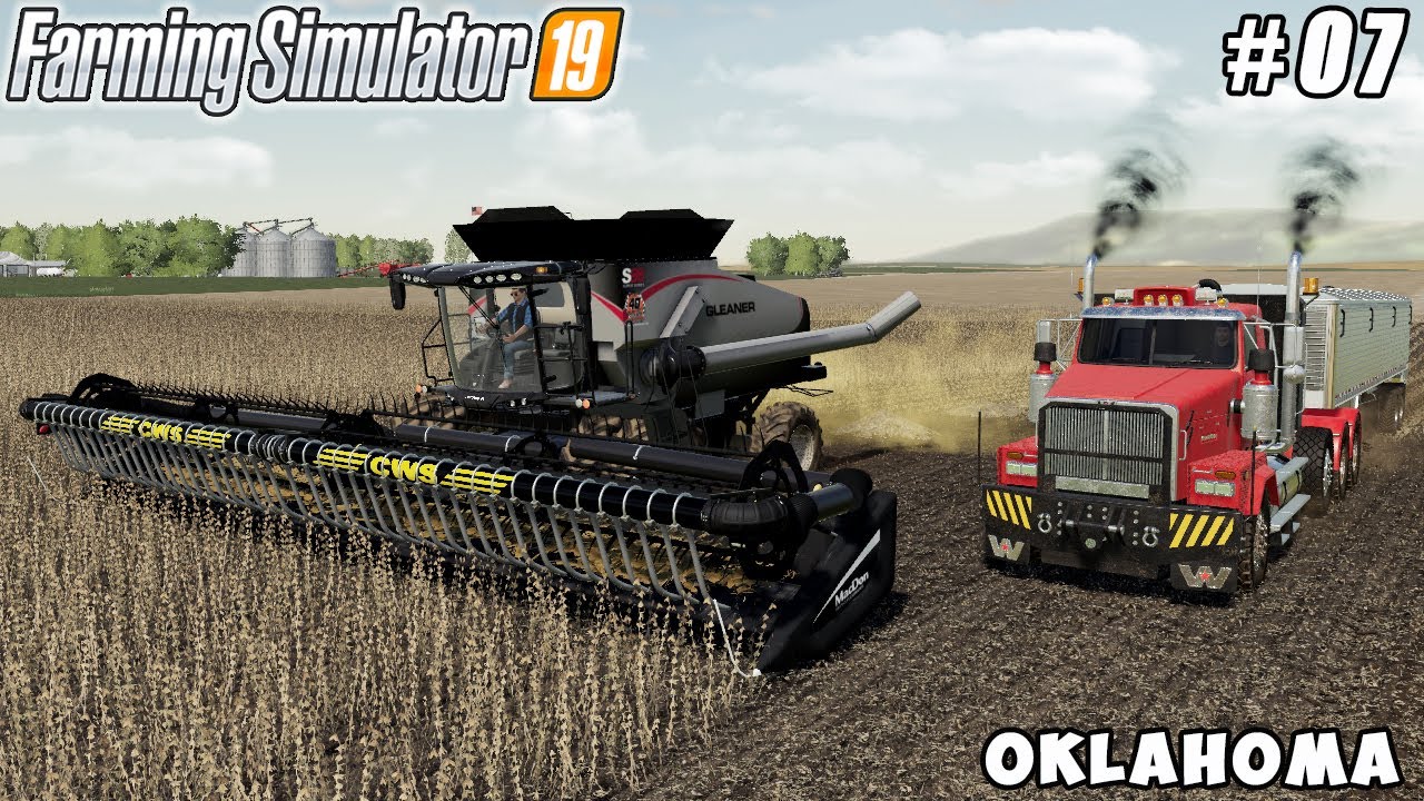 Buy used COMBINE harvester GLEANER S98 from farmers neighbors| Oklahoma ...