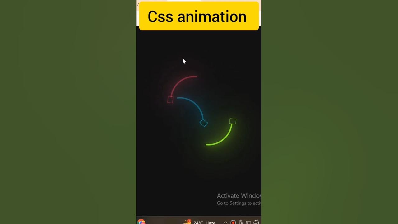 Css codeing animation effect Solar system & loading effect #html #code #trending #virelshort # ...