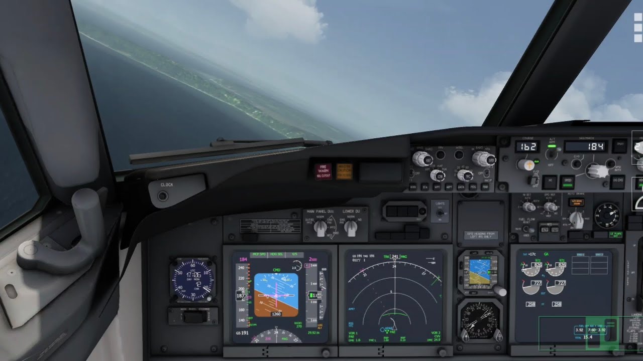 B737-900ER Takeoff & Landing Practice #b737 - YouTube