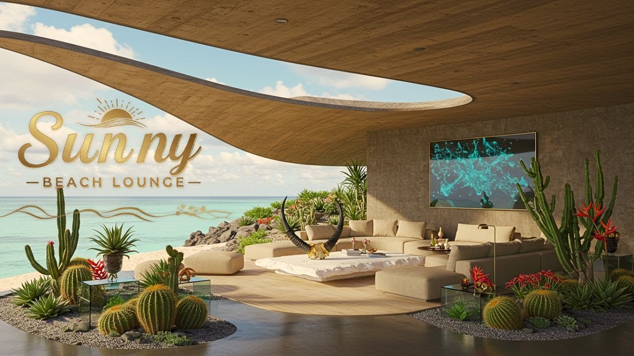 1 Hour of Smooth Jazz & Ocean Waves 🌊🌅 | Study & Chill Vibes in a Luxe ...