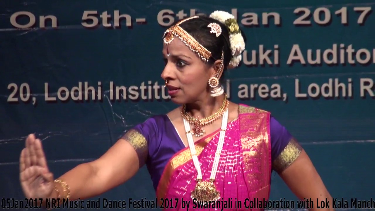 Smt Shobha Subramanian at NRI Music and Dance Festival 2017 organised ...