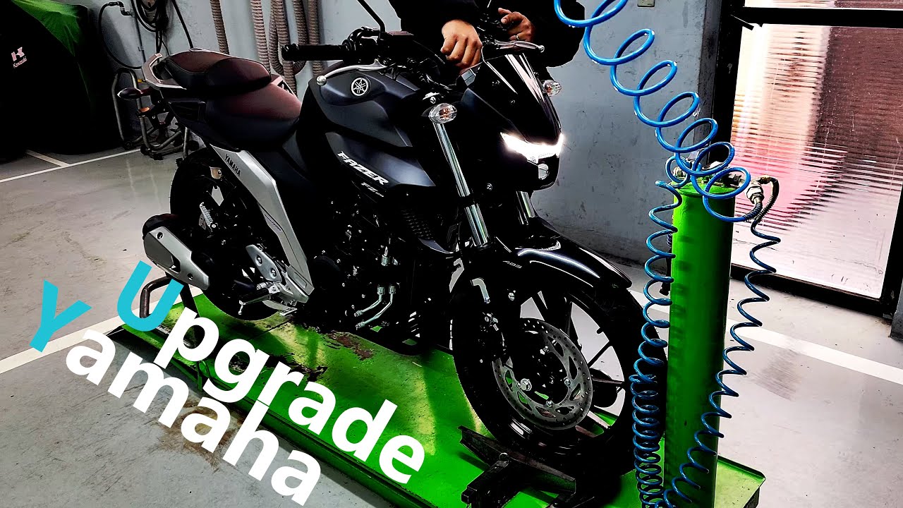 Primeira Modificação (Upgrade) da Nova Yamaha Fazer FZ25 2023! - YouTube